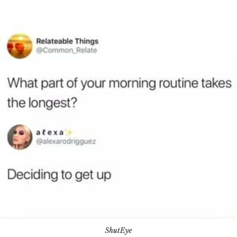 30+ Funny Waking Up Memes That Brighten Your Day - ShutEye